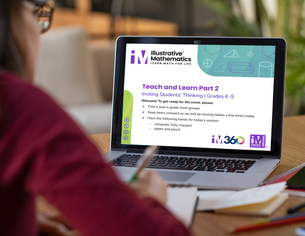 Professional Learning | Illustrative Mathematics K–12 Math